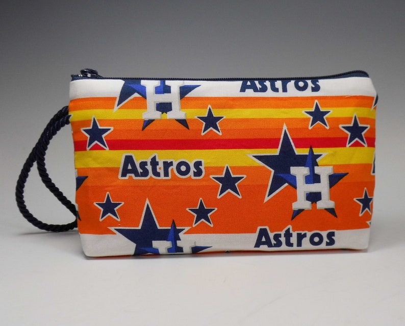Houston Astros Montego Wallet Wristlet Cosmetic Phone Pouch | Etsy