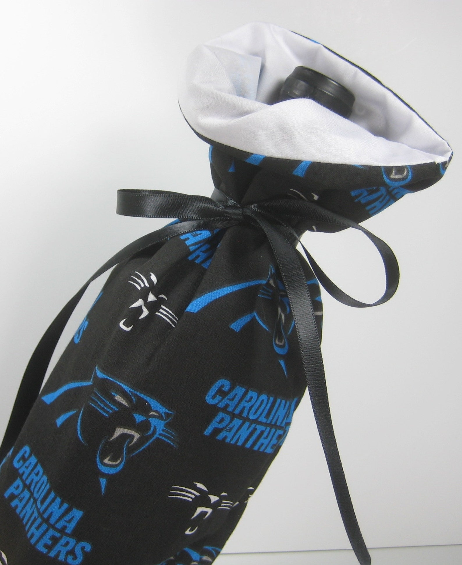 Carolina Panthers Class Wrap Wine Gift Bags | Etsy