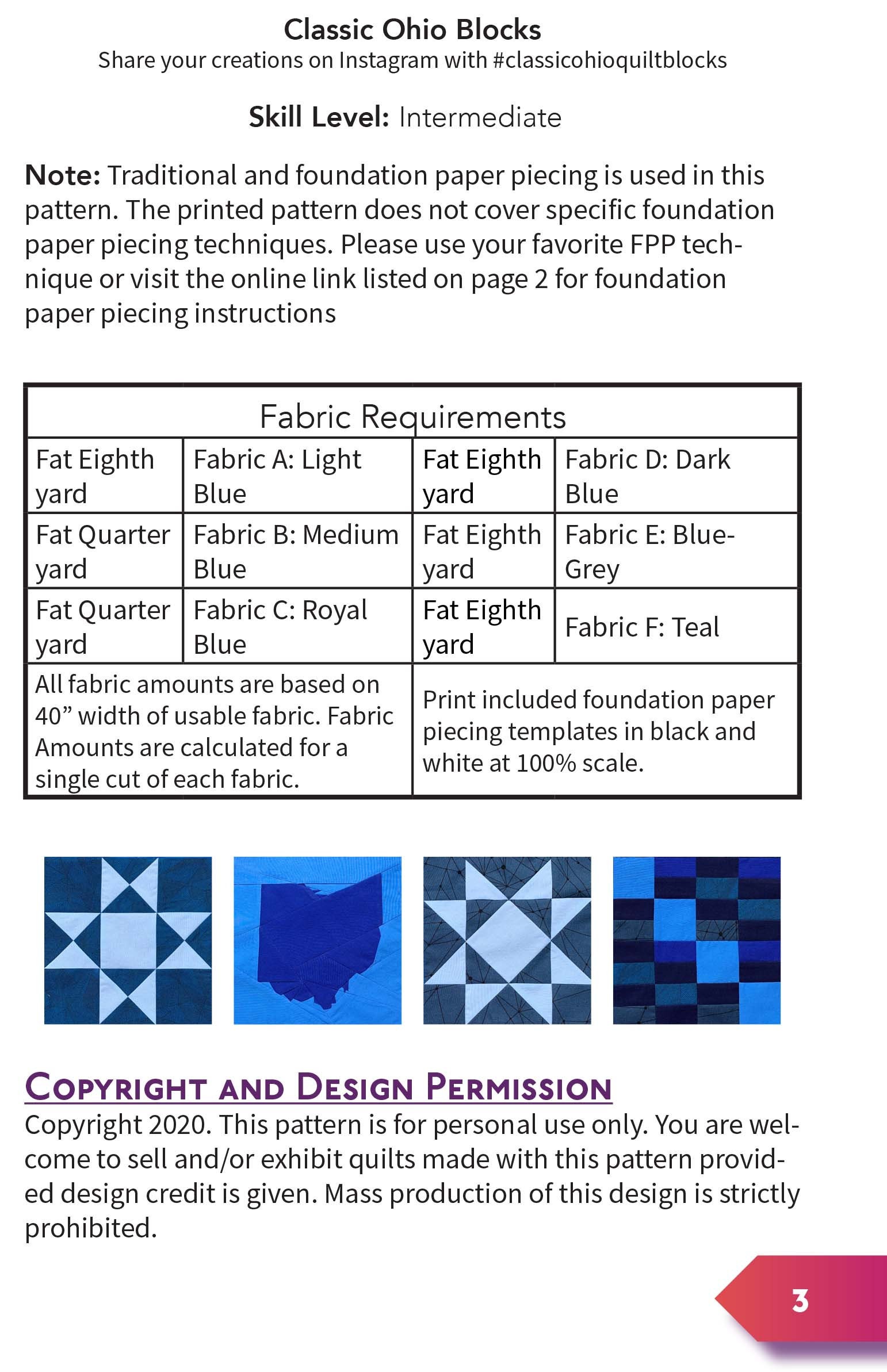 Classic Ohio Blocks - Etsy