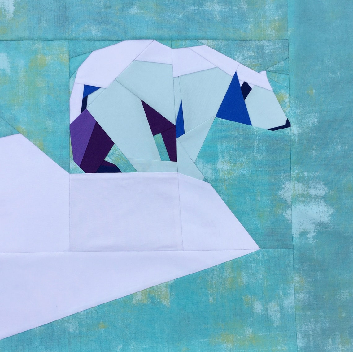 Polar Bear PDF Quilt Block Pattern - Etsy