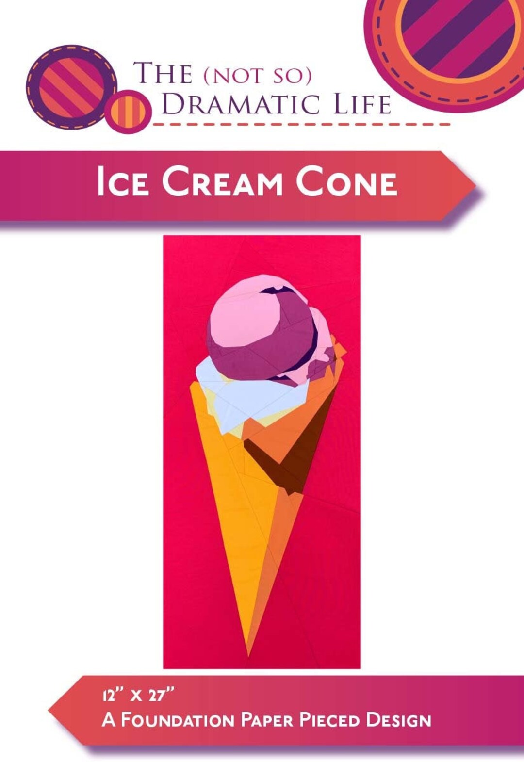 Ice Cream Cone Block Pattern - Etsy