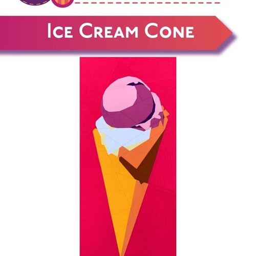 Ice Cream Cone Block Pattern - Etsy
