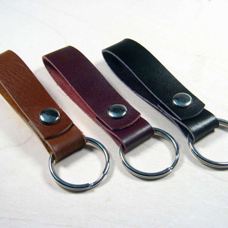 Leather Key Strap - Etsy
