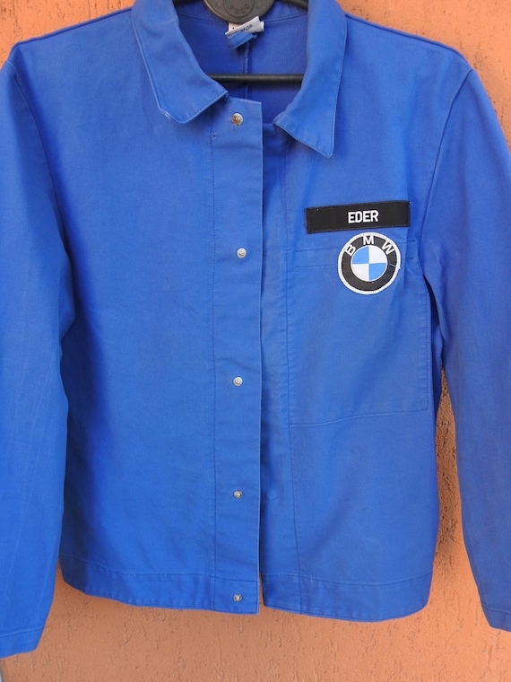BMW Factory Work Jacket Worker Chore Coat Workshop Ca… - Gem