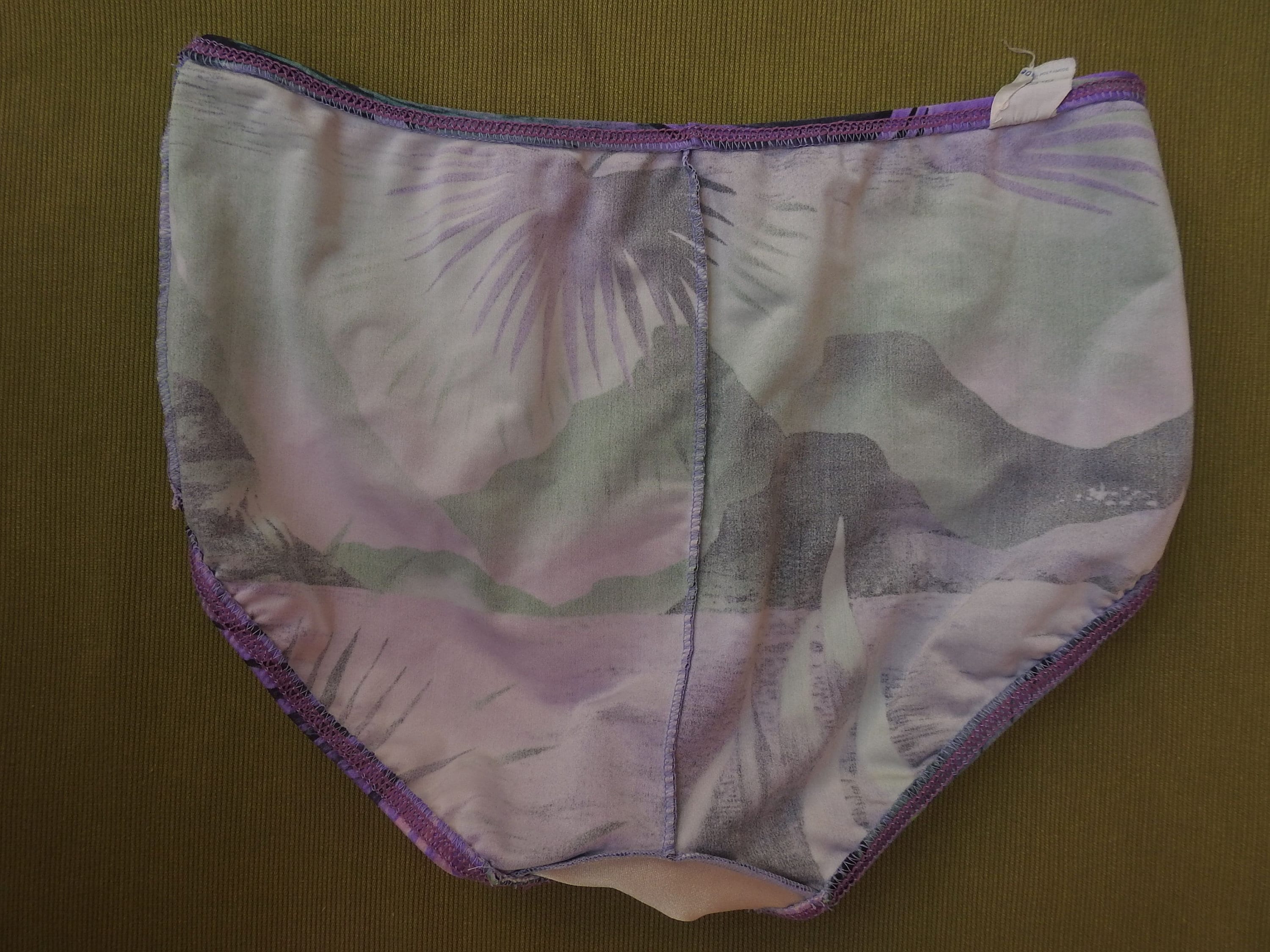 Vintage 80s Swedish Womens Beach Bikini Bottoms Swim Briefs Trunks ...