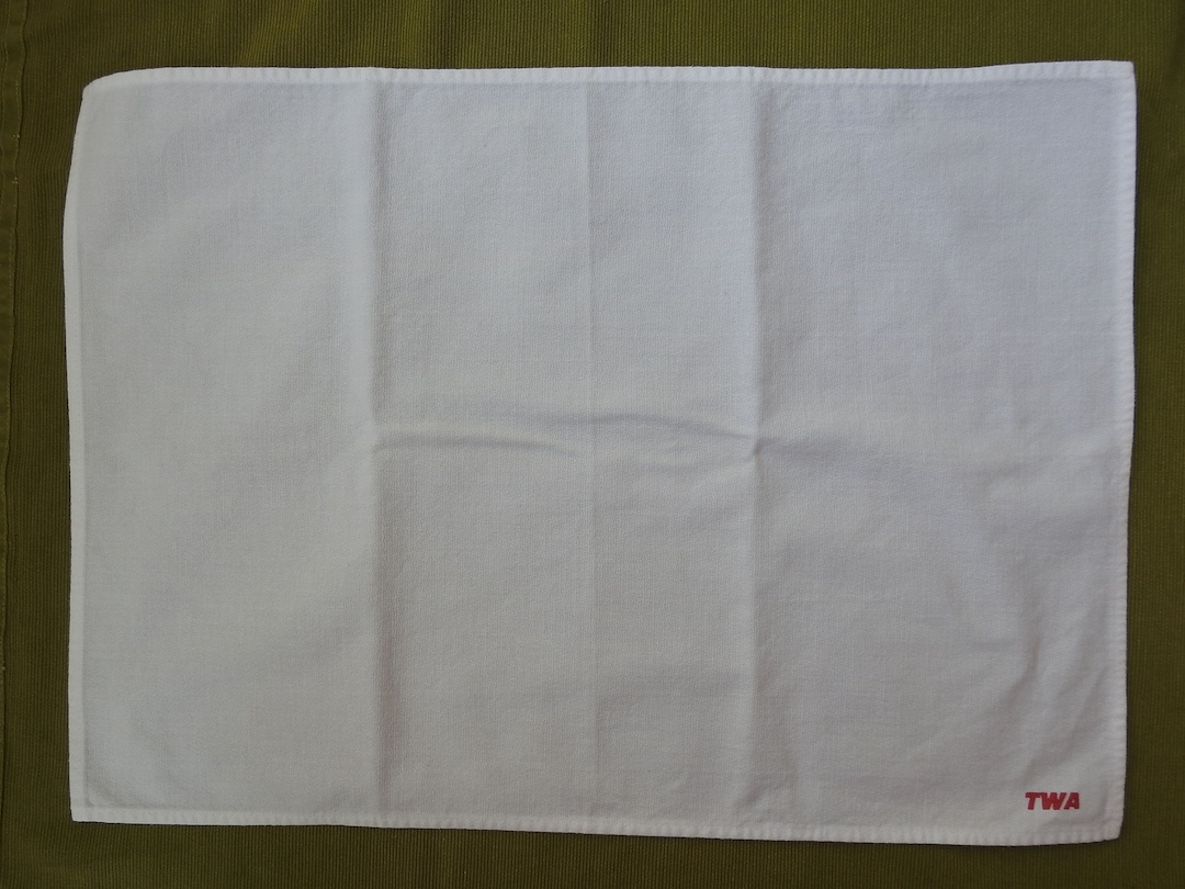 Vintage TWA Cloth Napkin: First Class Airline Collectible (21x15") - Etsy