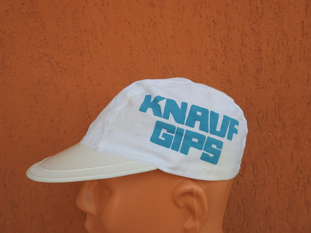 80s KNAUF GIPS PERLGIPS Vintage Advertising Hat Cycling Cap (S) - Etsy