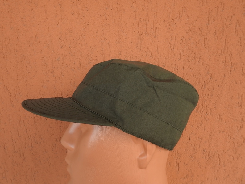 Vintage Army Ear Flaps Hat Possibly French Military Cap Green - Etsy