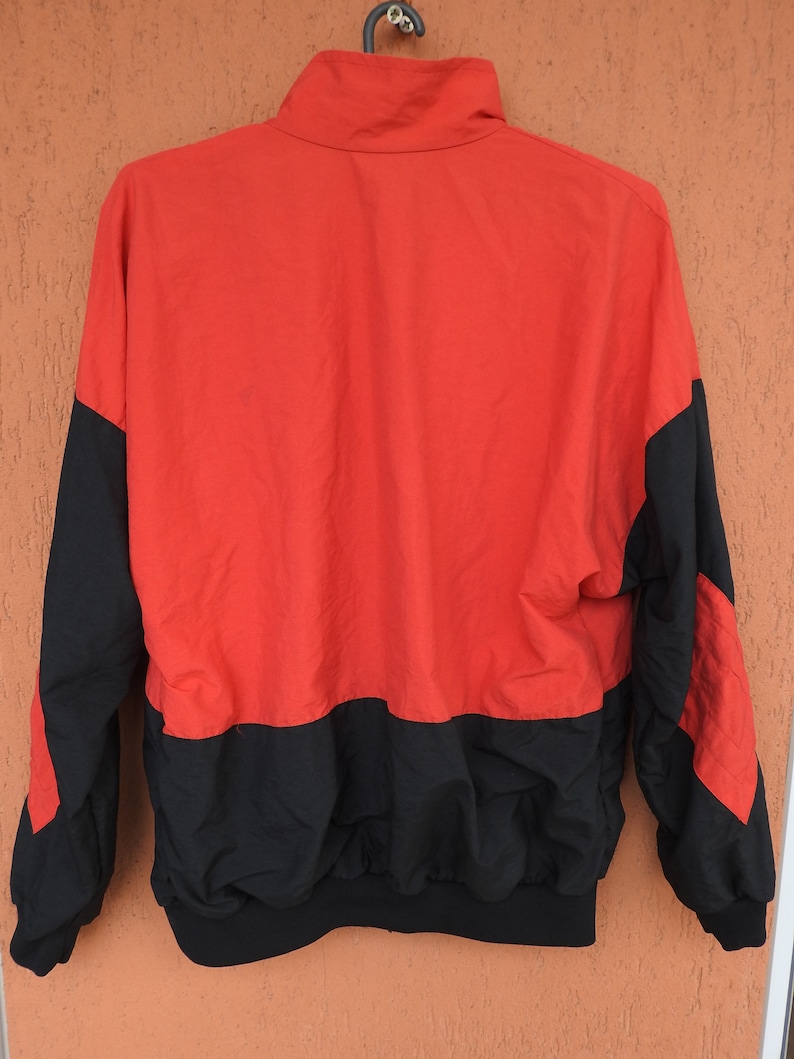 Vintage 80s KWON Windbreaker Nylon Track Jacket West Germany Taekwondo ...
