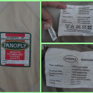 Vintage French Work Jacket PANOPLY Gray Chore Workwear (L) Vetement Protection - Etsy