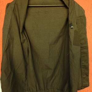 DDR Army Field Shirt Jacket Cotton East Germany Military Vintage ...