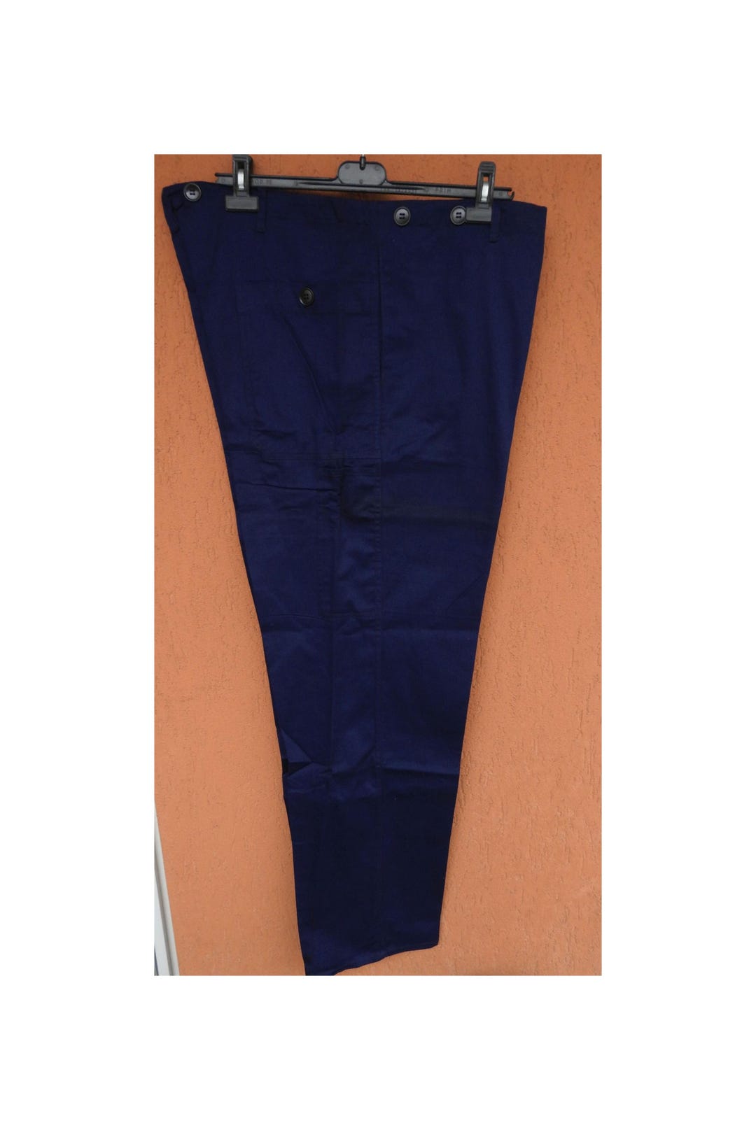 Vintage Chinese Indigo Blue Work Pants Friendship Worker French Blue ...