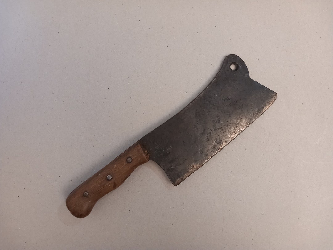 Antique Meat Butcher Chopper Axe Hand Forget Iron 811 G. (1.79 Lbs) - Etsy