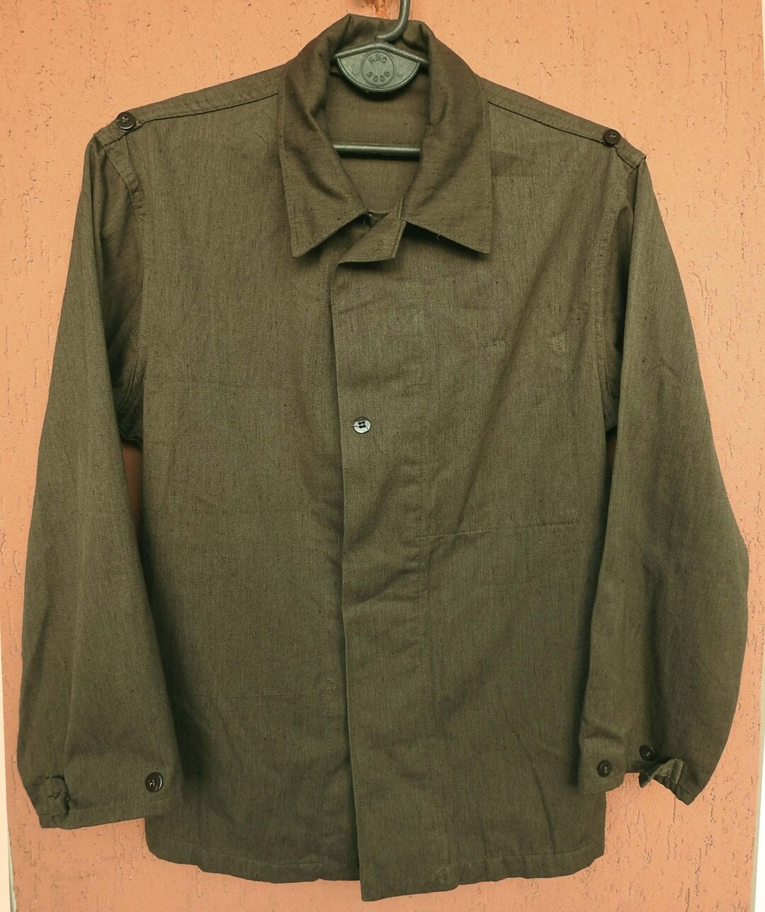 DDR Army Field Shirt Jacket Cotton East Germany Military Ostalgia GDR ...