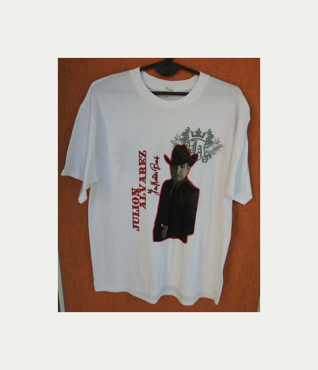 Julion Alvarez Y Su Norteno Banda T-shirt White Tshirt Tee Alstyle (L ...