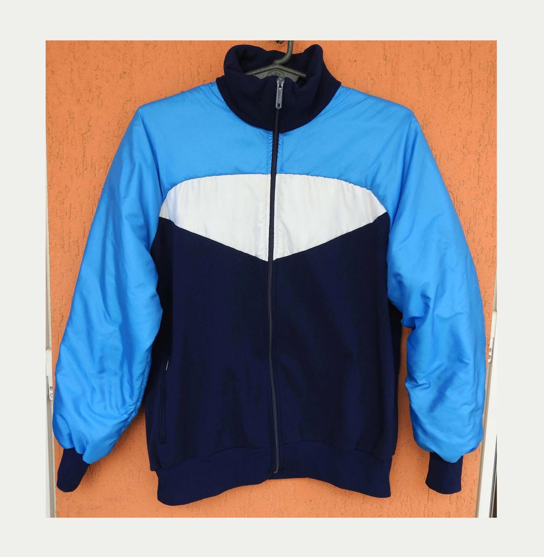 Vintage 80s Track Jacket BEEM West Germany Color Block Casual Urban ...