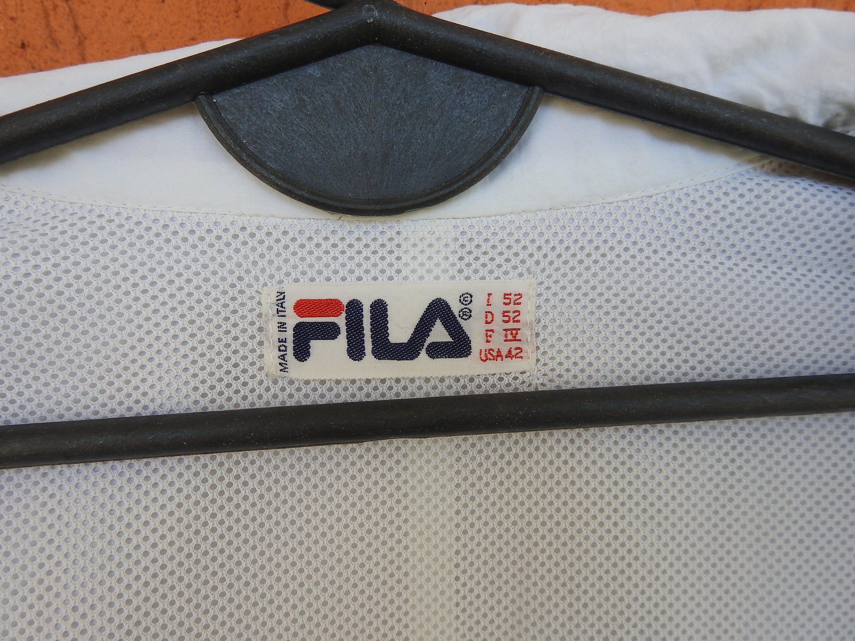 90s FILA Windbreaker Nylon Track Jacket Vintage Multicolor - Etsy