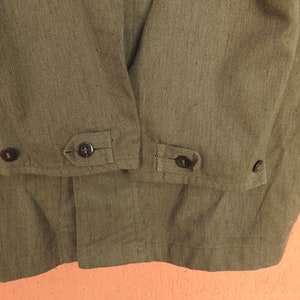 DDR Army Field Shirt Jacket Cotton East Germany Military Vintage ...