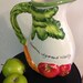 Ceramic Veggie Pitcher Vase - Etsy