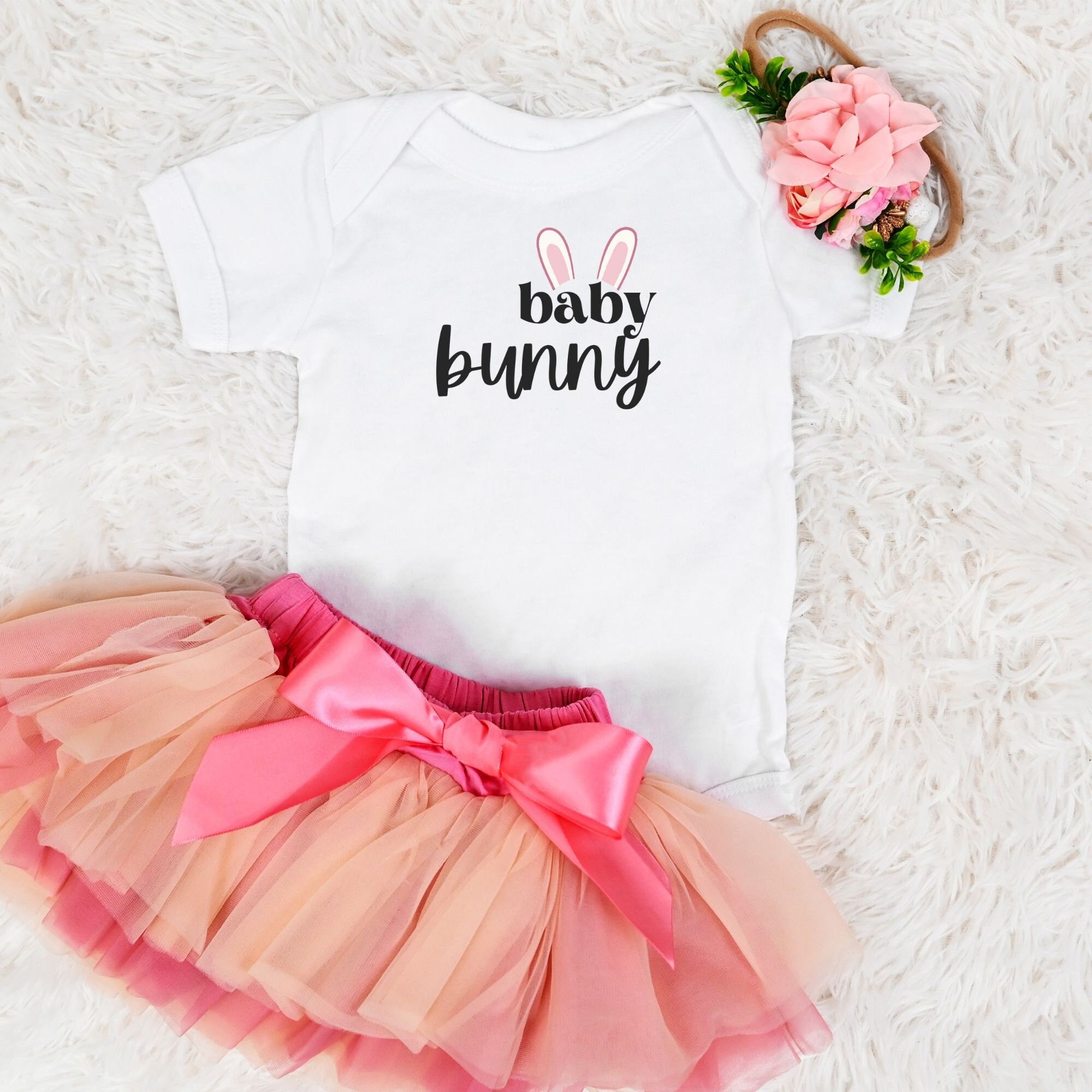 Baby Bunny Onesie - Etsy