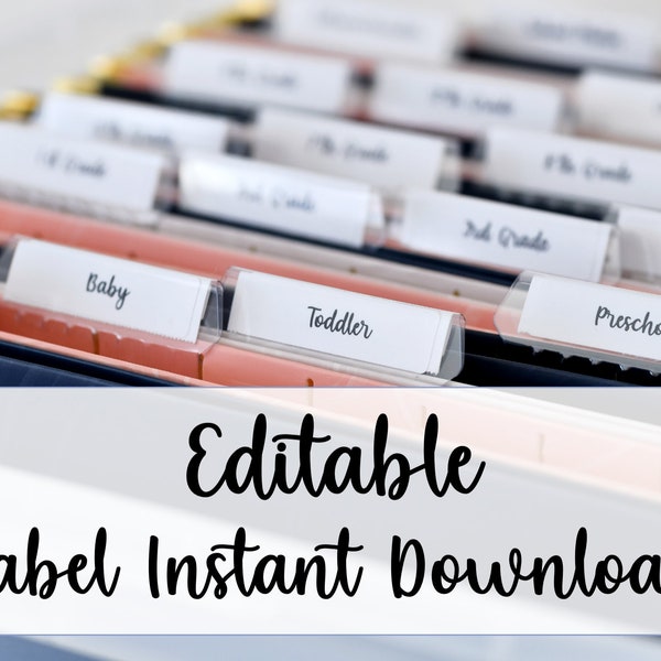 Editable Pdf Labels - Etsy