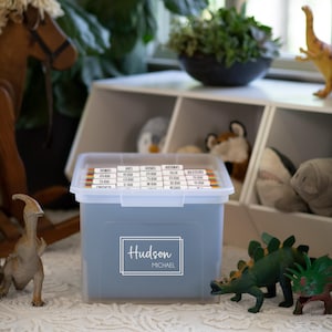 Personalized Kids Memory File Box: School Milestone Keepsake - Etsy