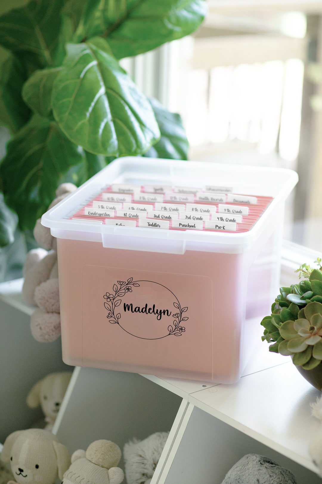 Milestone Tote - Labels - Milestone Tote Labels - Vinyl Name Decal ...