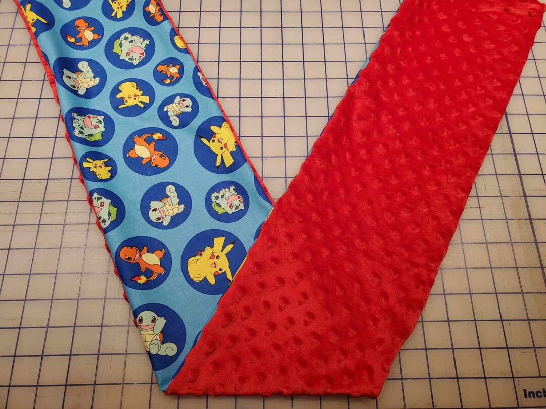 Weighted Neck Wrap, Character With Red Minky, 32x7 Inches, 3 to 6 ...