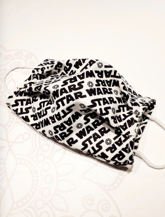 READY to SHIP, Face Mask COVER, For Ear Looped Masks, Movie Print ...