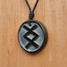 Inguz Rune Pendant Viking Necklace Jewelry Norse Mythology Symbol of ...