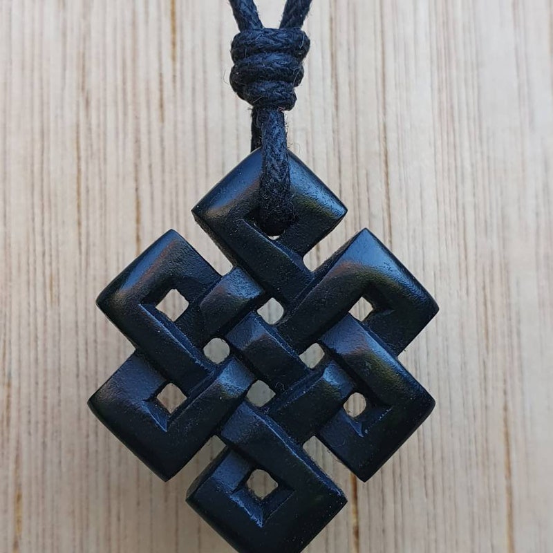 Buddhist Eternal Necklace - Etsy