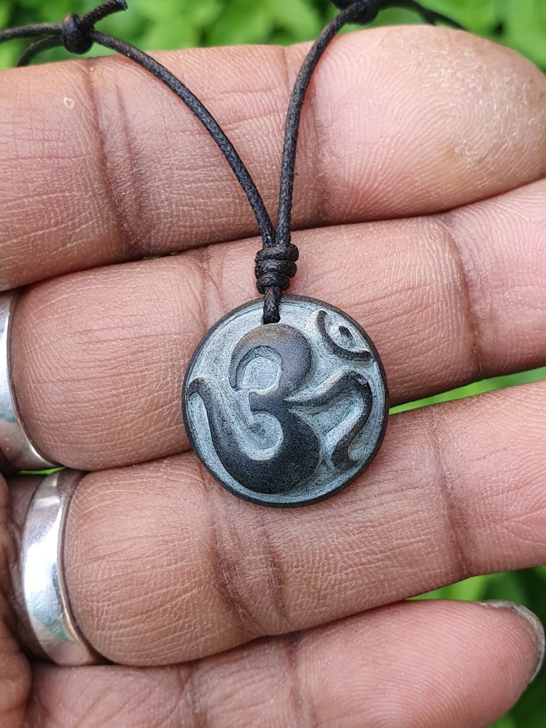 Om Pendant | Ohm Aum Necklace | Symbol of Creation Eternity Harmony ...