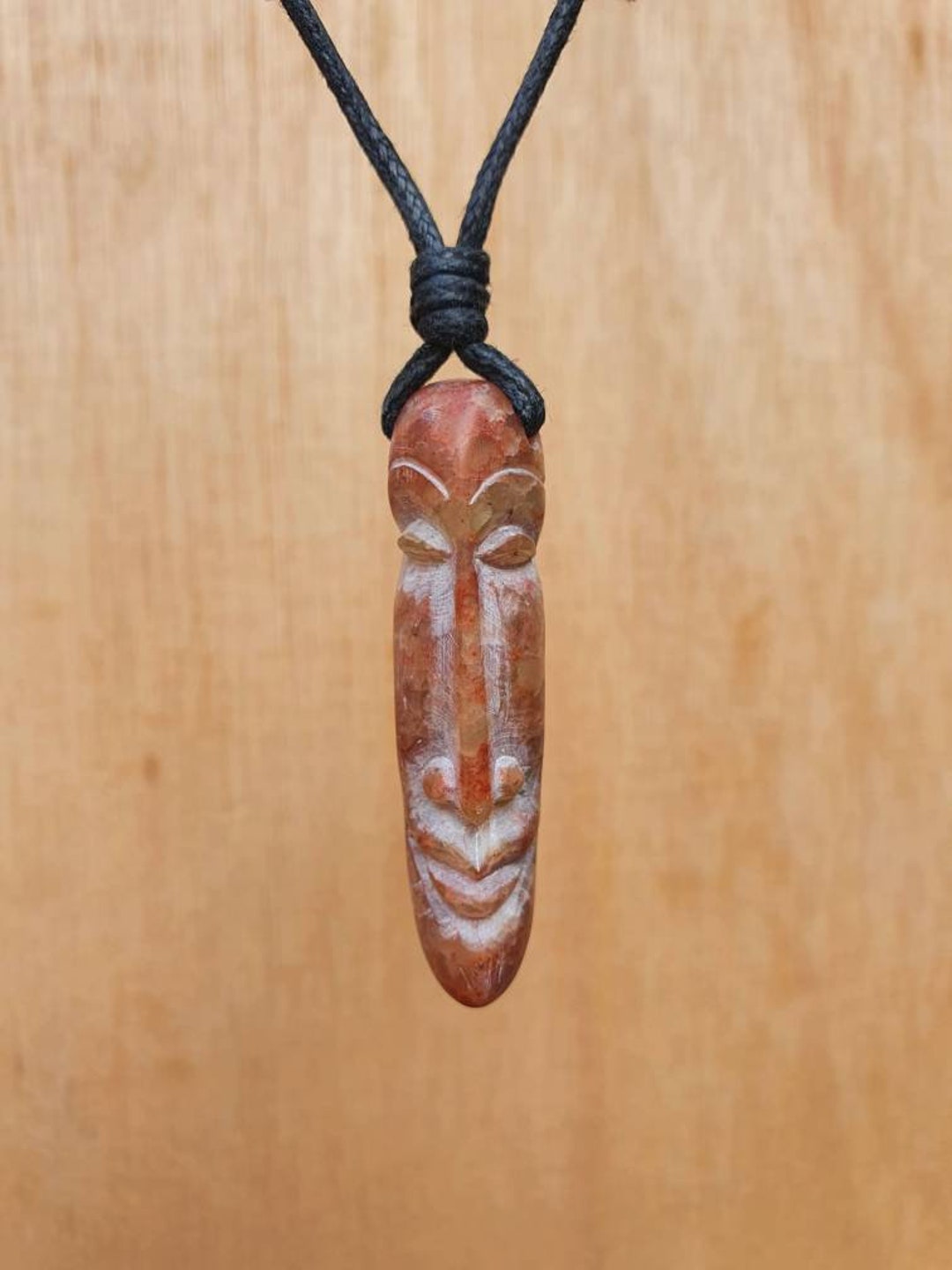 Face Pendant Face Necklace Protection and Good Luck - Etsy