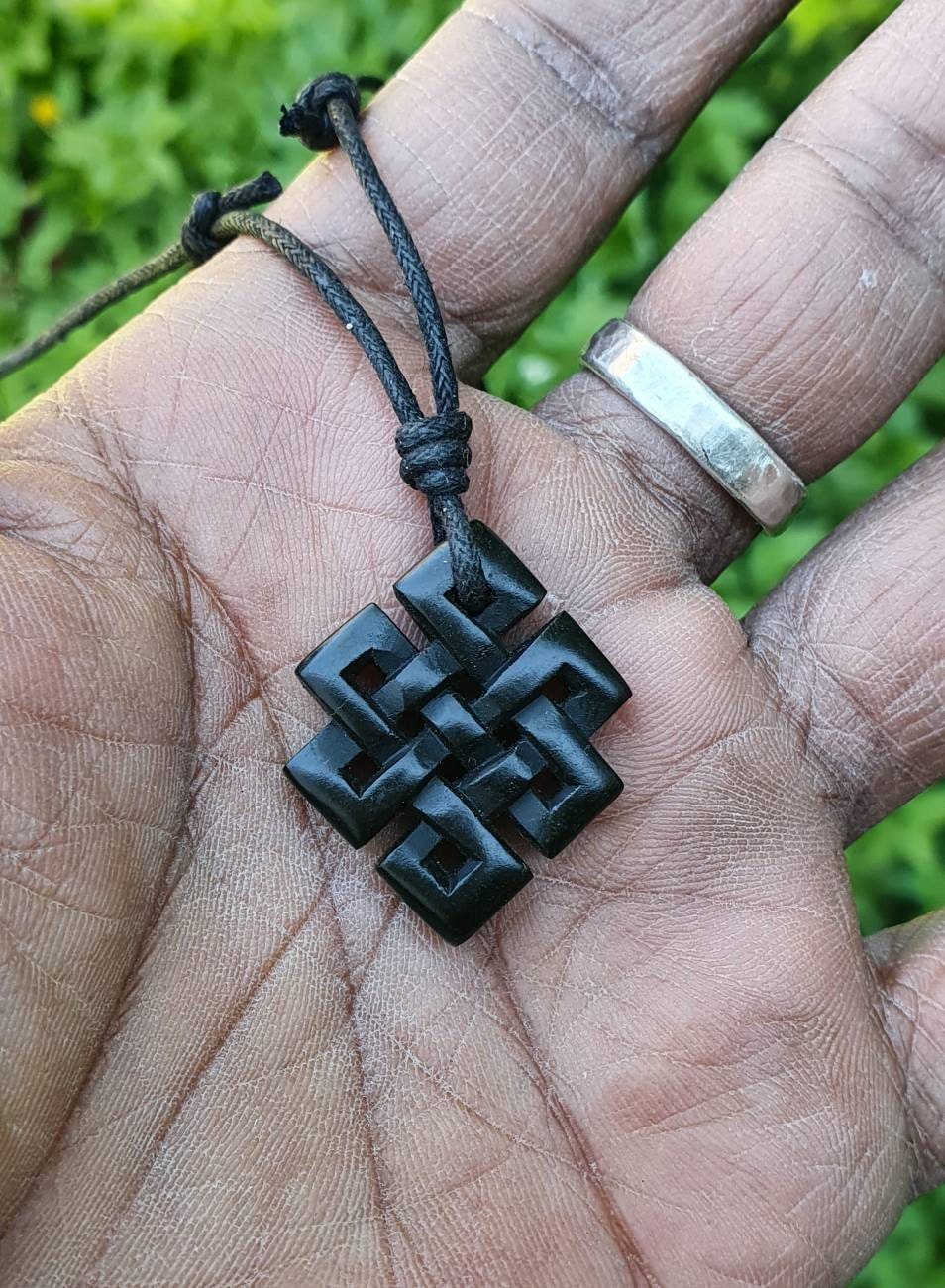 Tibetan Endless Knot Pendant | Eternity and Circle of Life Tibetan Endless Knot Pendant | Eternity and Circle of Life
