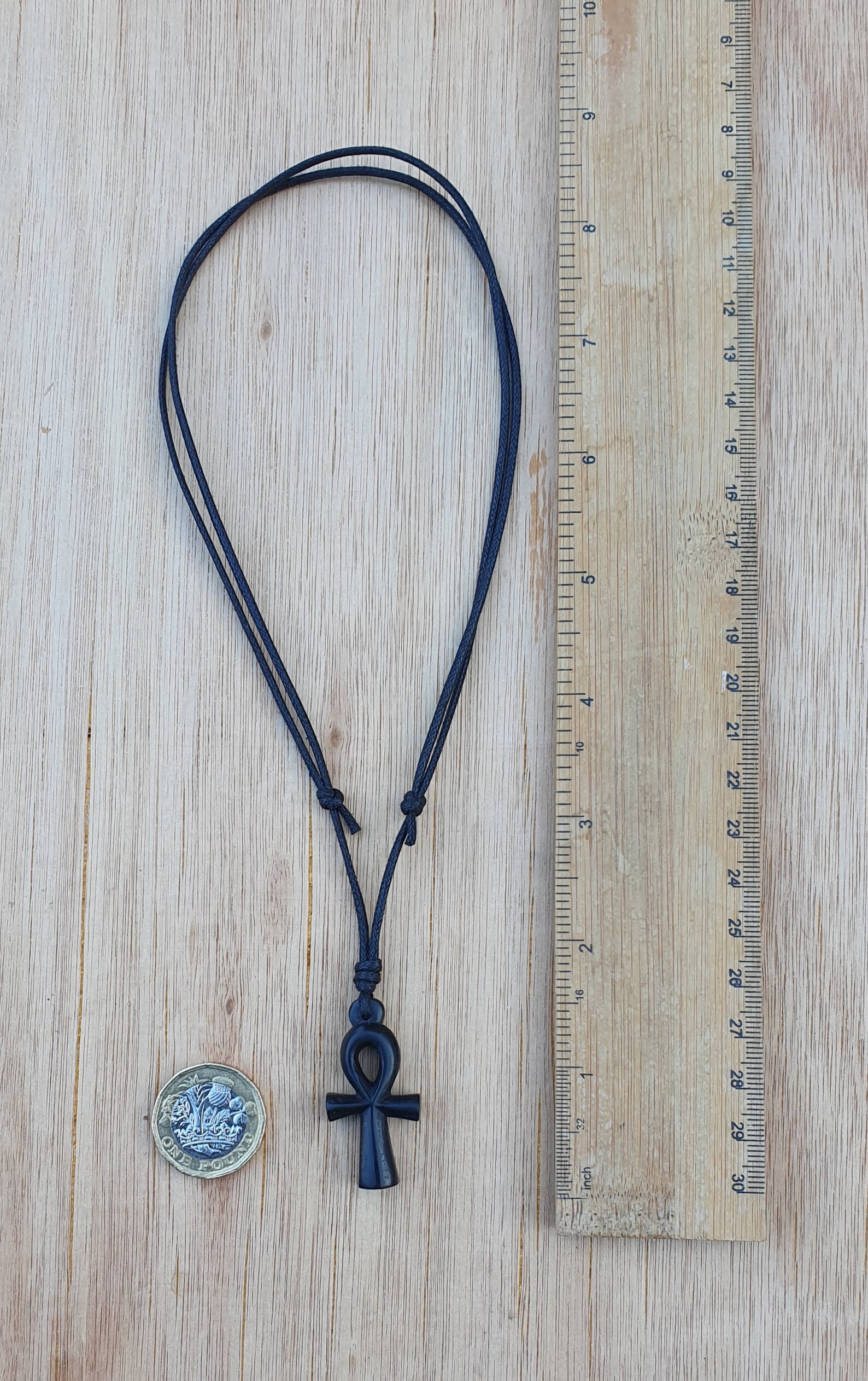 Ankh Pendant | Carved Ankh Necklace | Hand-carved Natural Stone Unisex ...