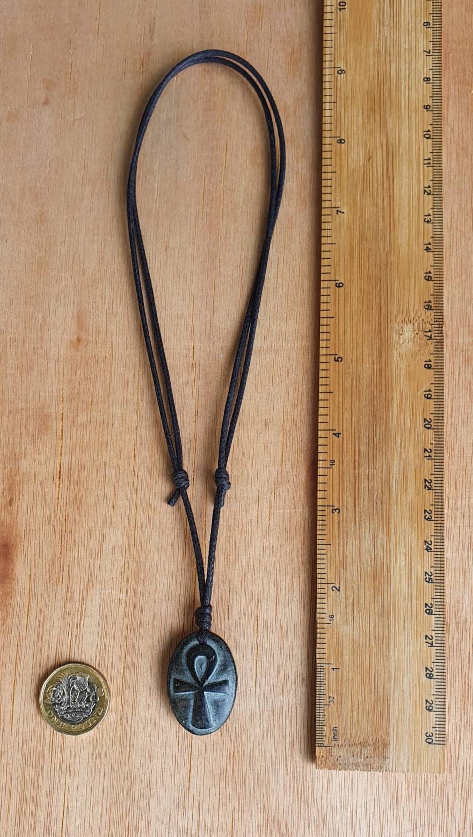 Ankh Pendant | Ankh Necklace | Hand Carved Natural Stone Spritual ...