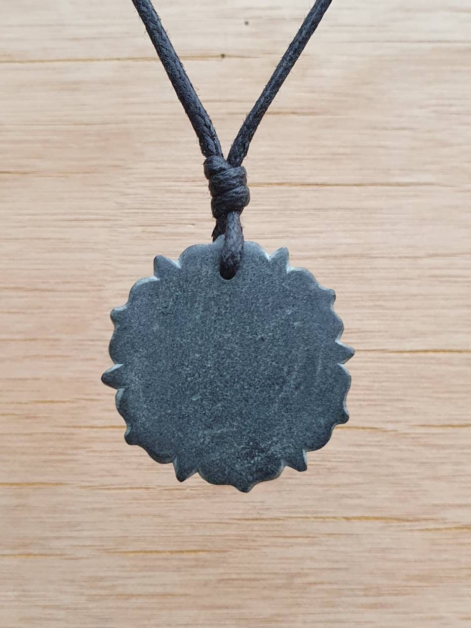 Om Pendent Ohm Lotus Necklace Hand-carved From Natural | Etsy