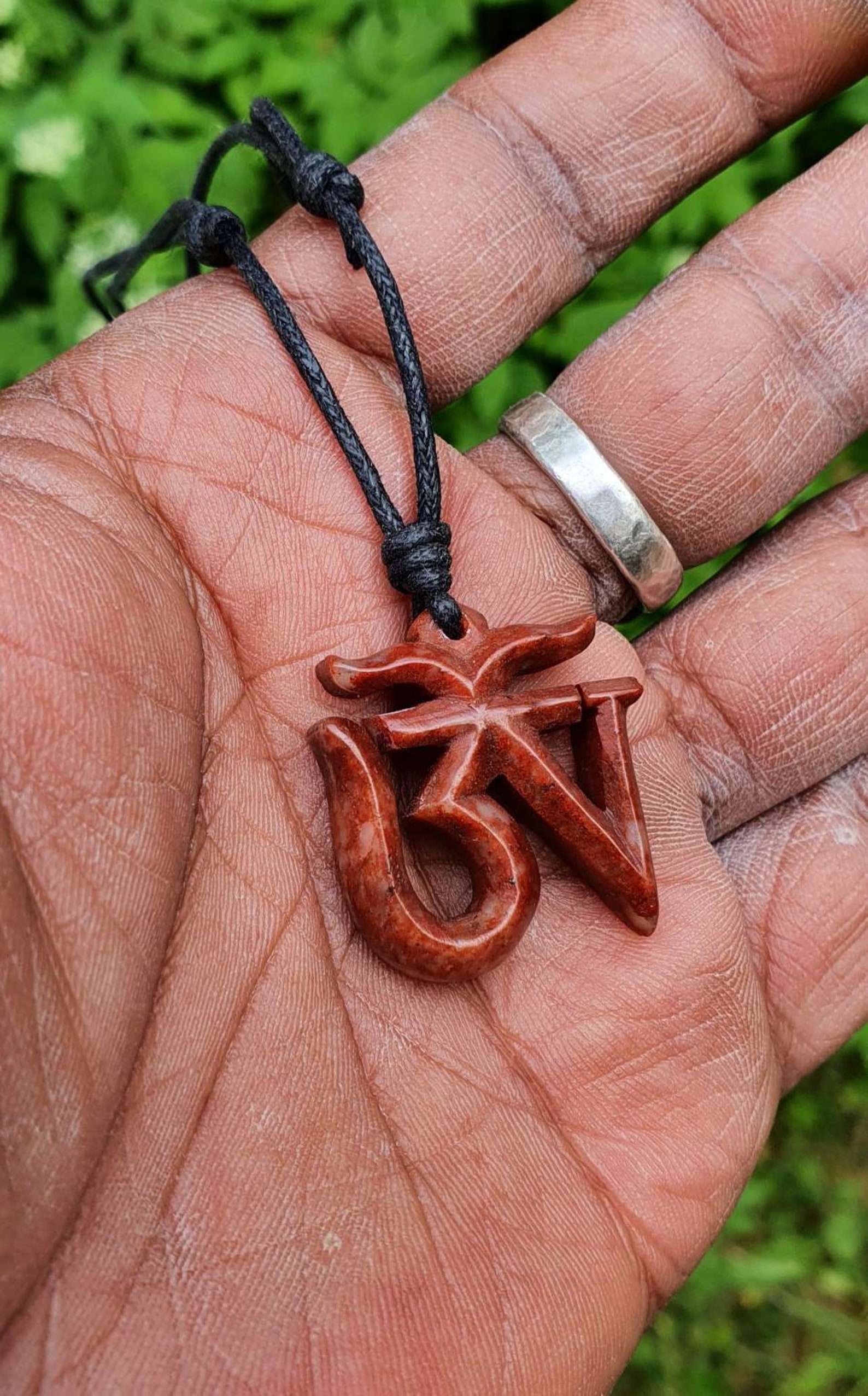 Tibetan Om Pendant | Om Mani Padme Hum Necklace | Buddhist Ohm Mantra ...