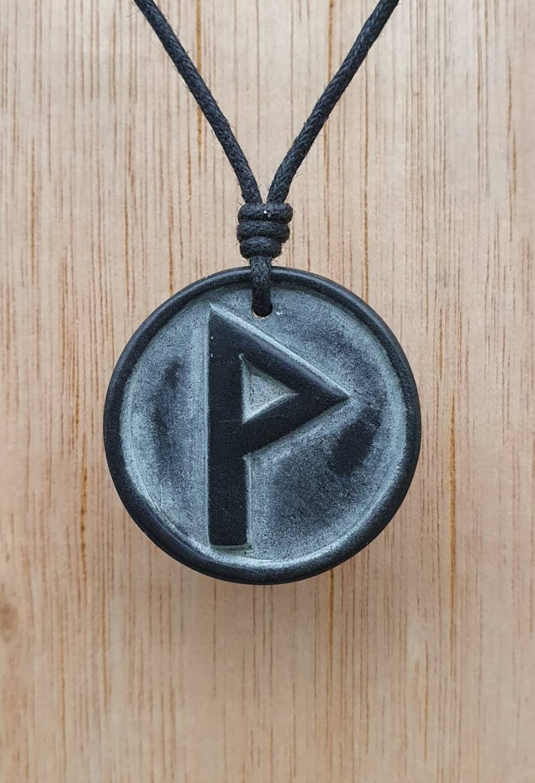 Wunjo Rune Pendant | Viking Necklace Jewelry | Norse Mythology Symbol ...
