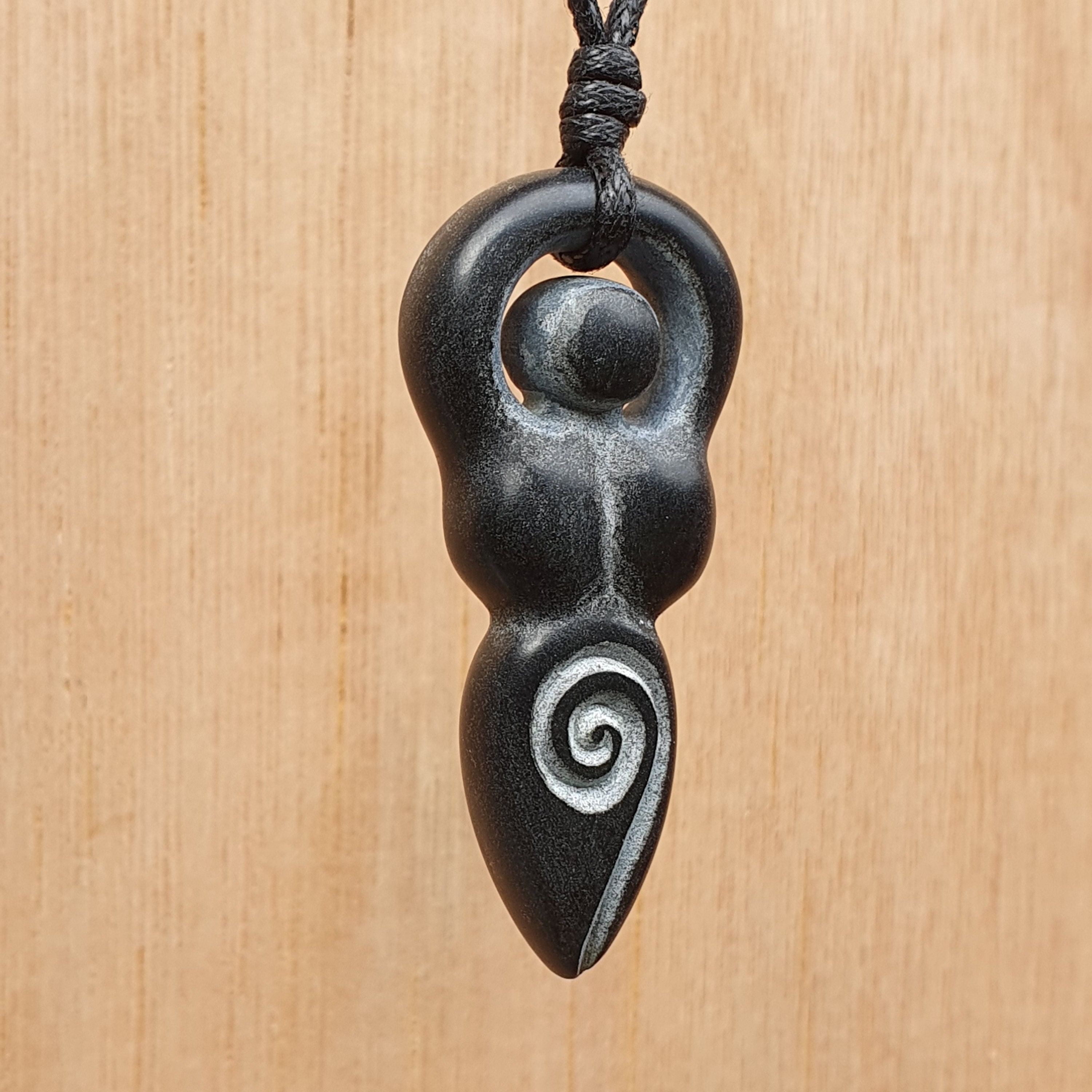 Spiral Goddess Pendant | Celtic Triple Goddess Necklace Charm | Pagon ...