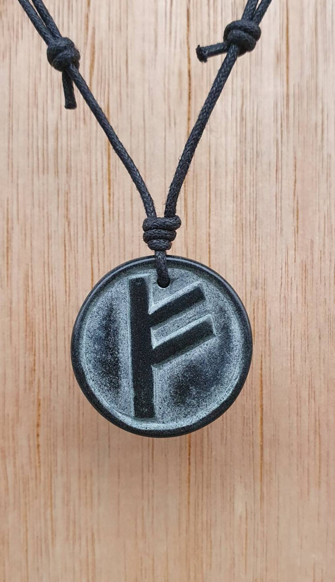 Fehu Rune Pendant | Freya Viking Necklace Jewelry | Norse Mythology ...
