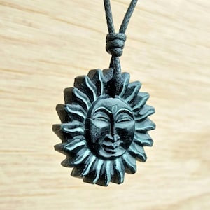 Sun Pendant Sun God Symbol Necklace Charm Jewelry Life Sustaining God ...