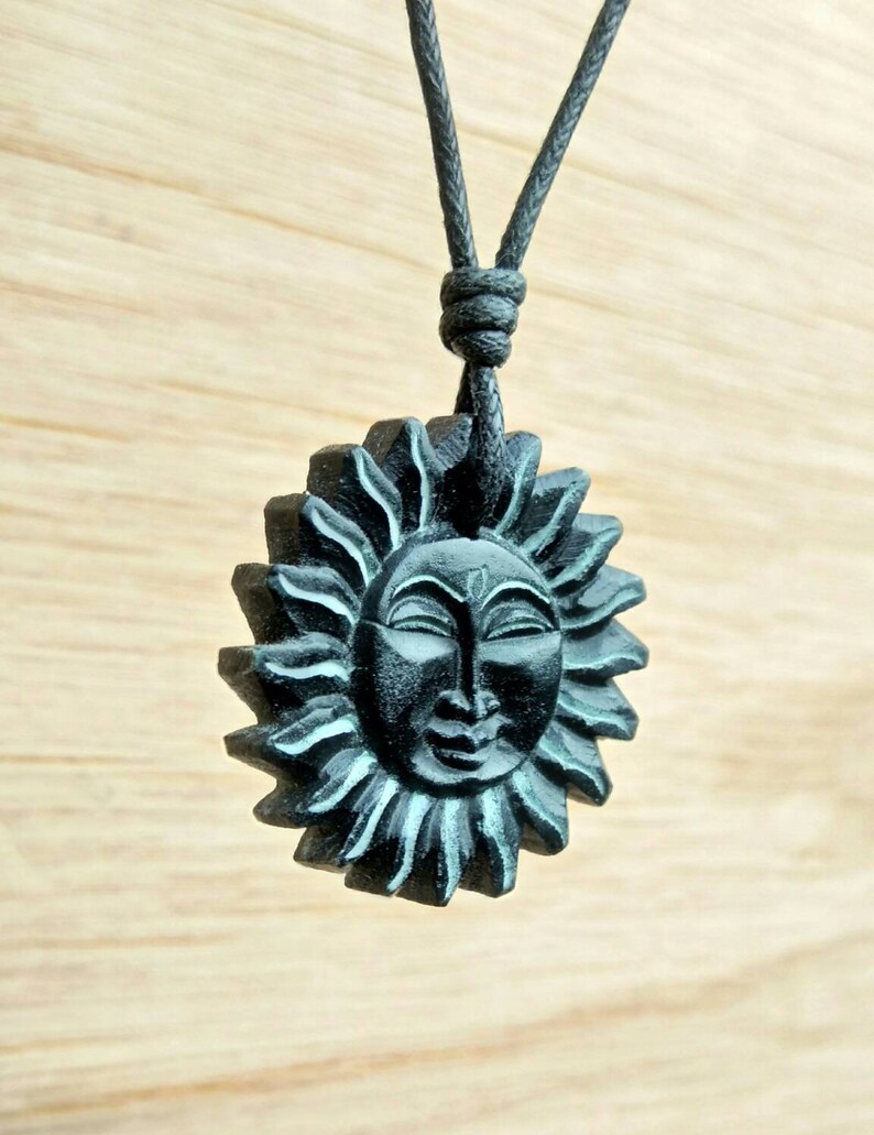 Sun Pendant Sun God Symbol Necklace Charm Jewelry Life | Etsy