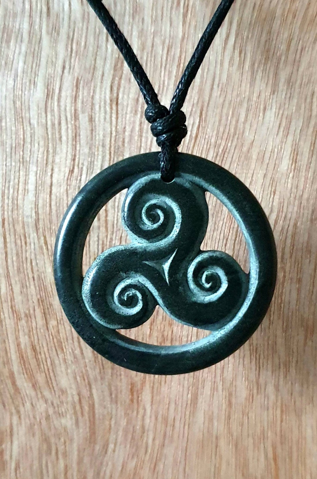 Celtic Triskelion Triple Spiral Pendant Trinity Eternity Life Energy ...