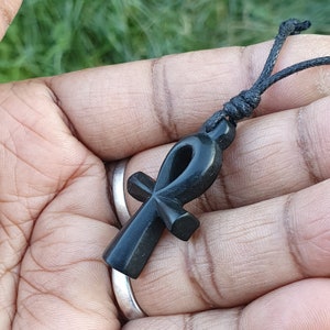Ankh Pendant | Hand Carved Natural Stone Ankh Necklace | Unisex ...