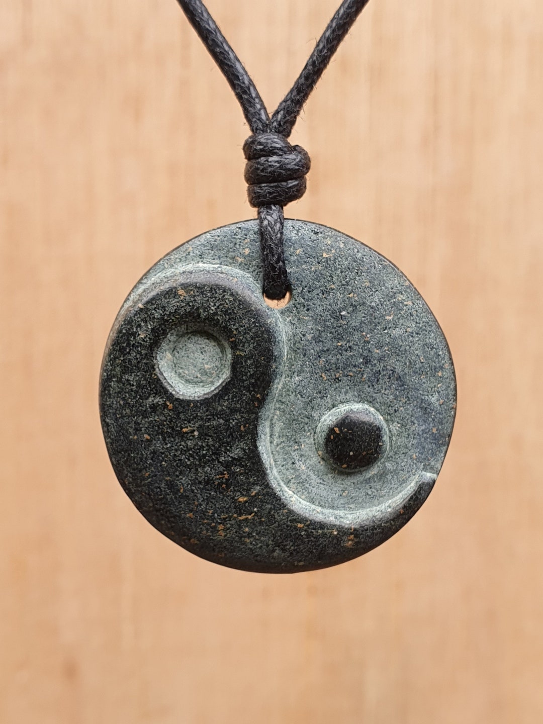 Yin and Yang Pendant | Tai Chi Symbol Necklace | Tao Charm Jewelry ...