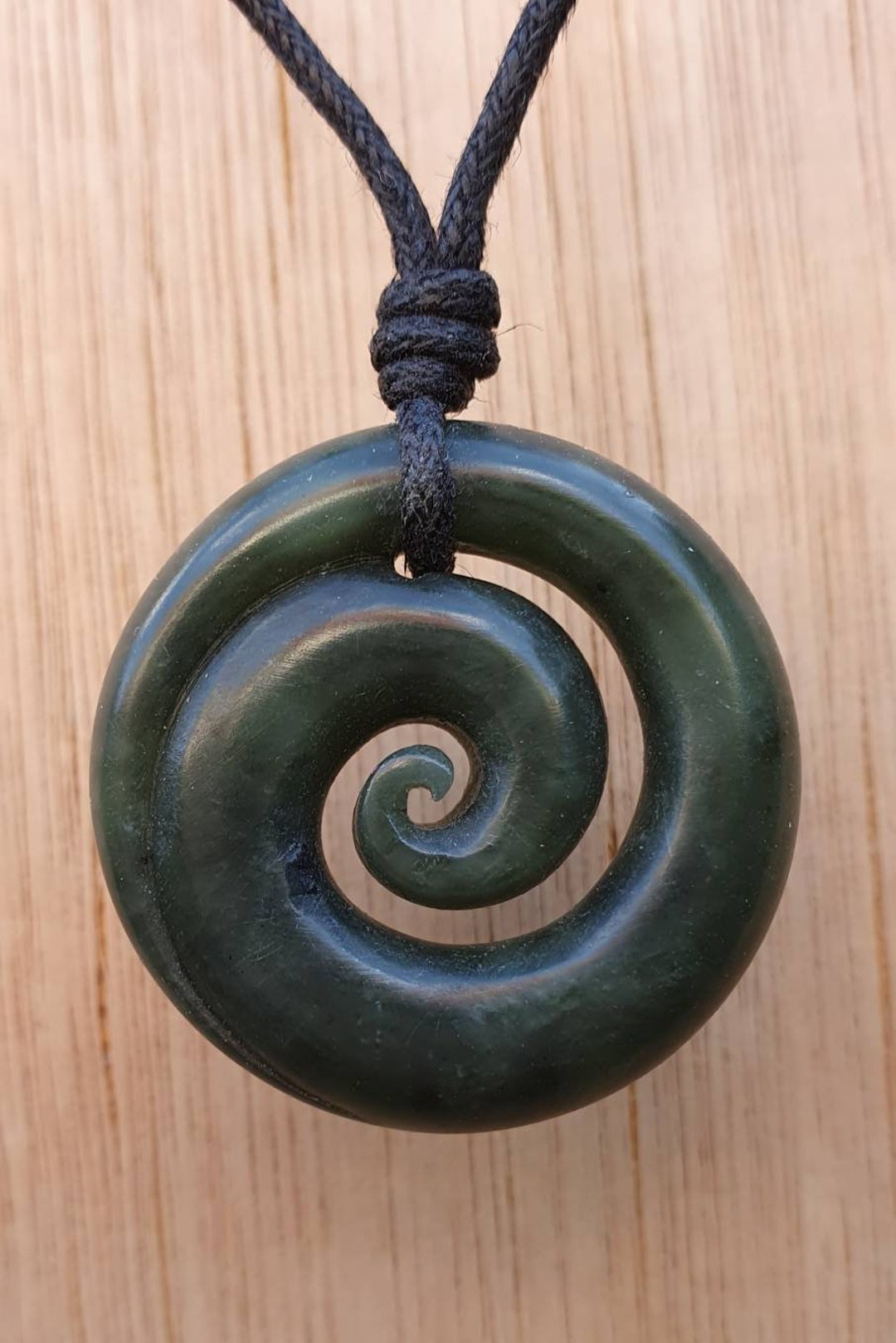 Celtic Spiral Pendant | Hand Carved by Myself From Natural Stone ...