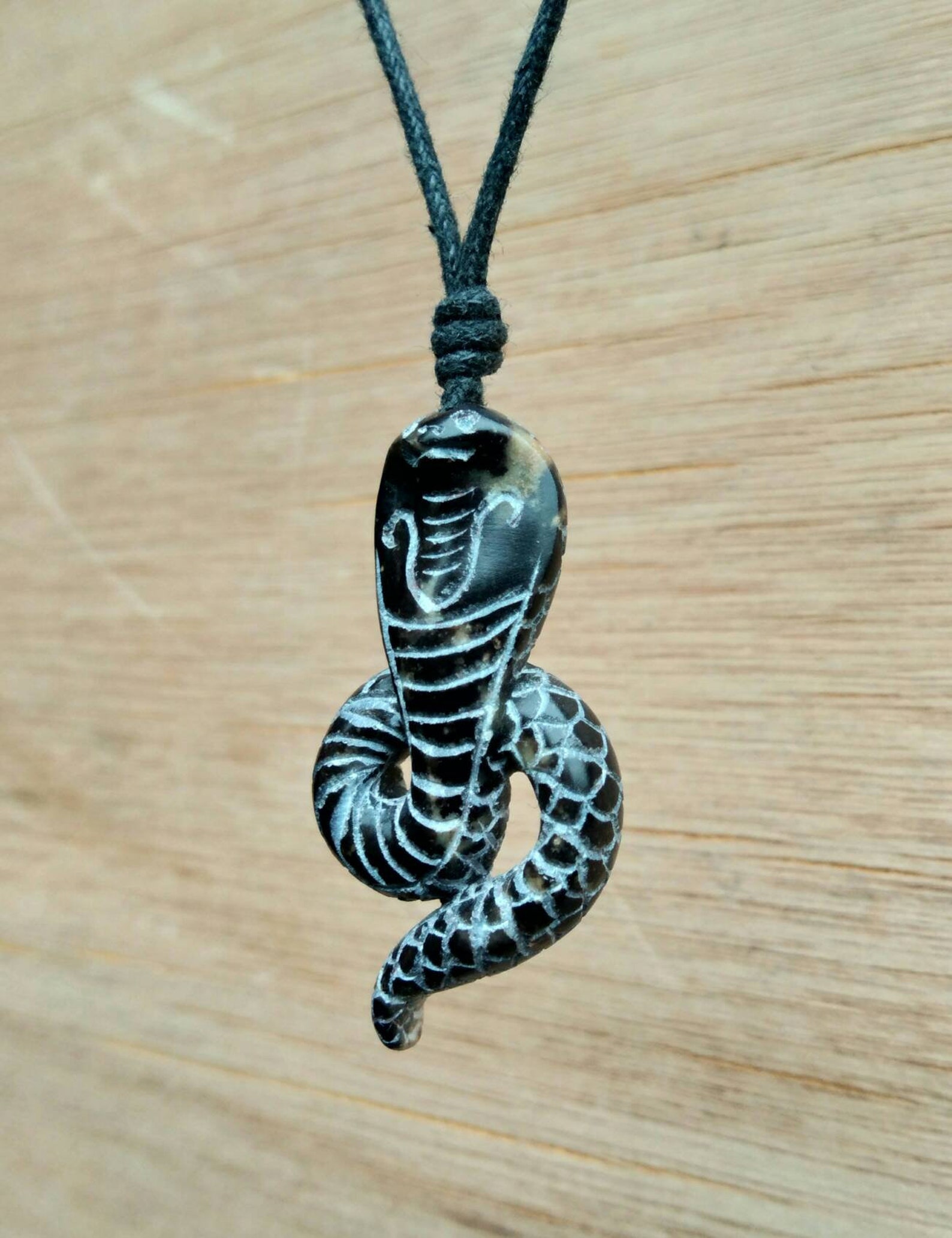 Snake Pendant Cobra Necklace Serpent Animal Charm Jewelry | Etsy