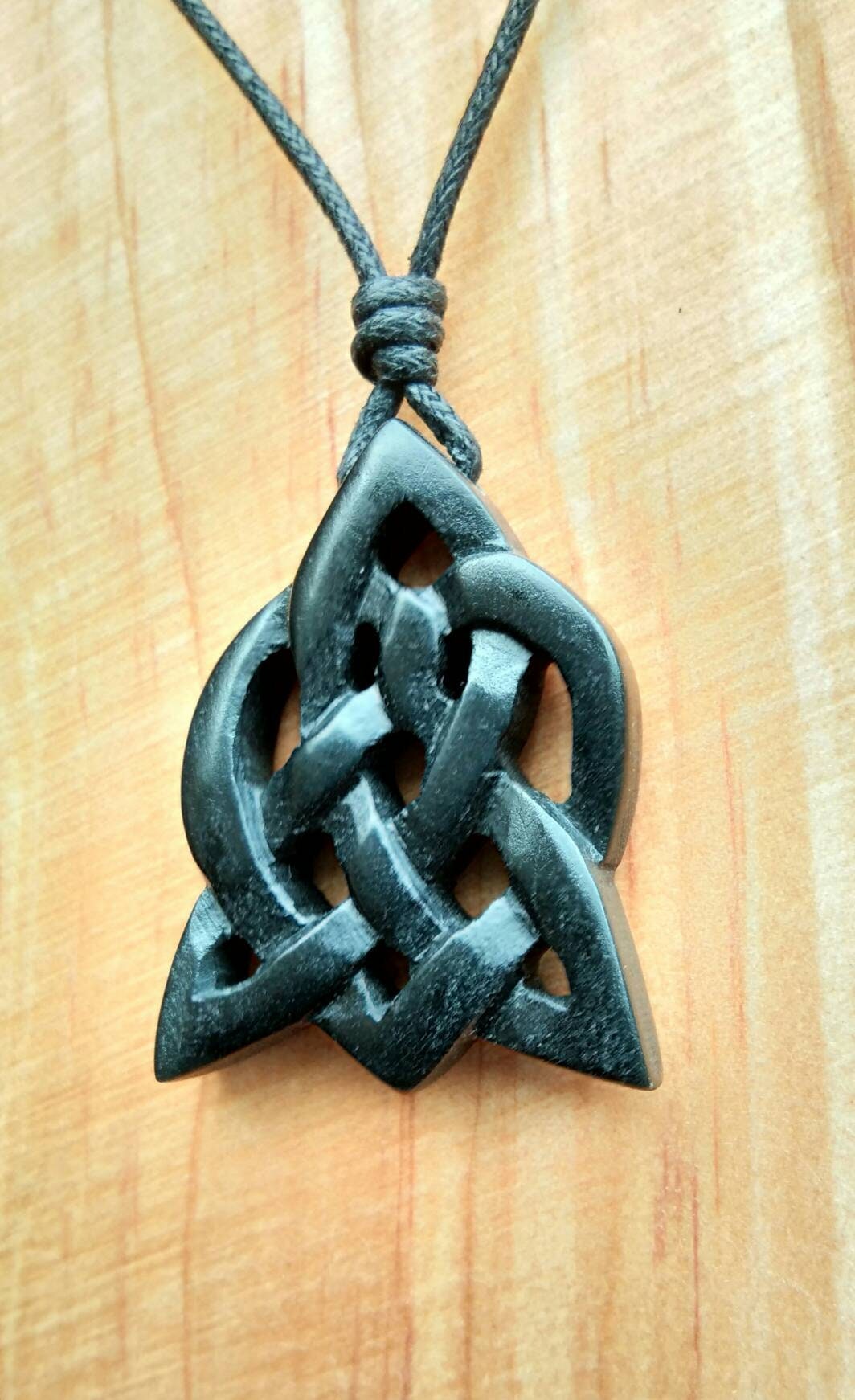 Celtic Knot Heart Pendant Celtic Love Knot Symbol Of Love | Etsy