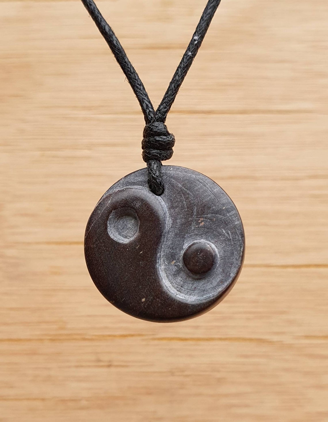 Yin and Yang Pendant | Tai Chi Symbol Necklace | Tao Charm Jewelry ...